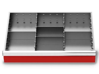 Schubladenschrank, Tiefe 500 mm, R 24-16, Schubladenanzahl: 6 60.303 ...